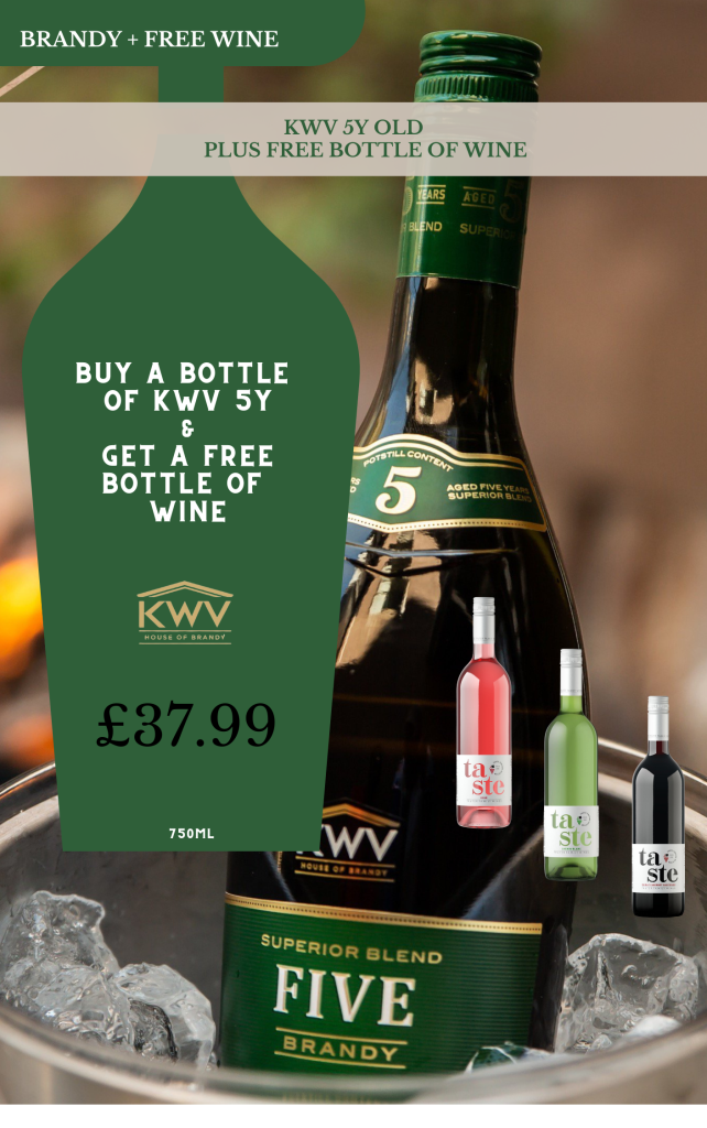 KWV 5 Year Old Brandy - Perold Wine Cellar